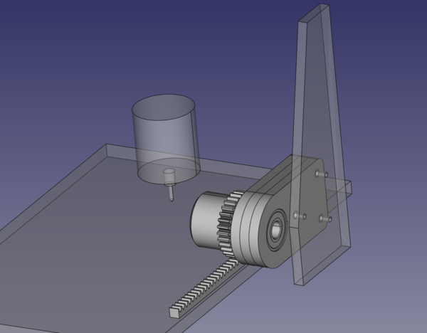James Stanley - A weird rotary axis for my CNC machine James Stanley - A weird rotary axis for my CNC machine